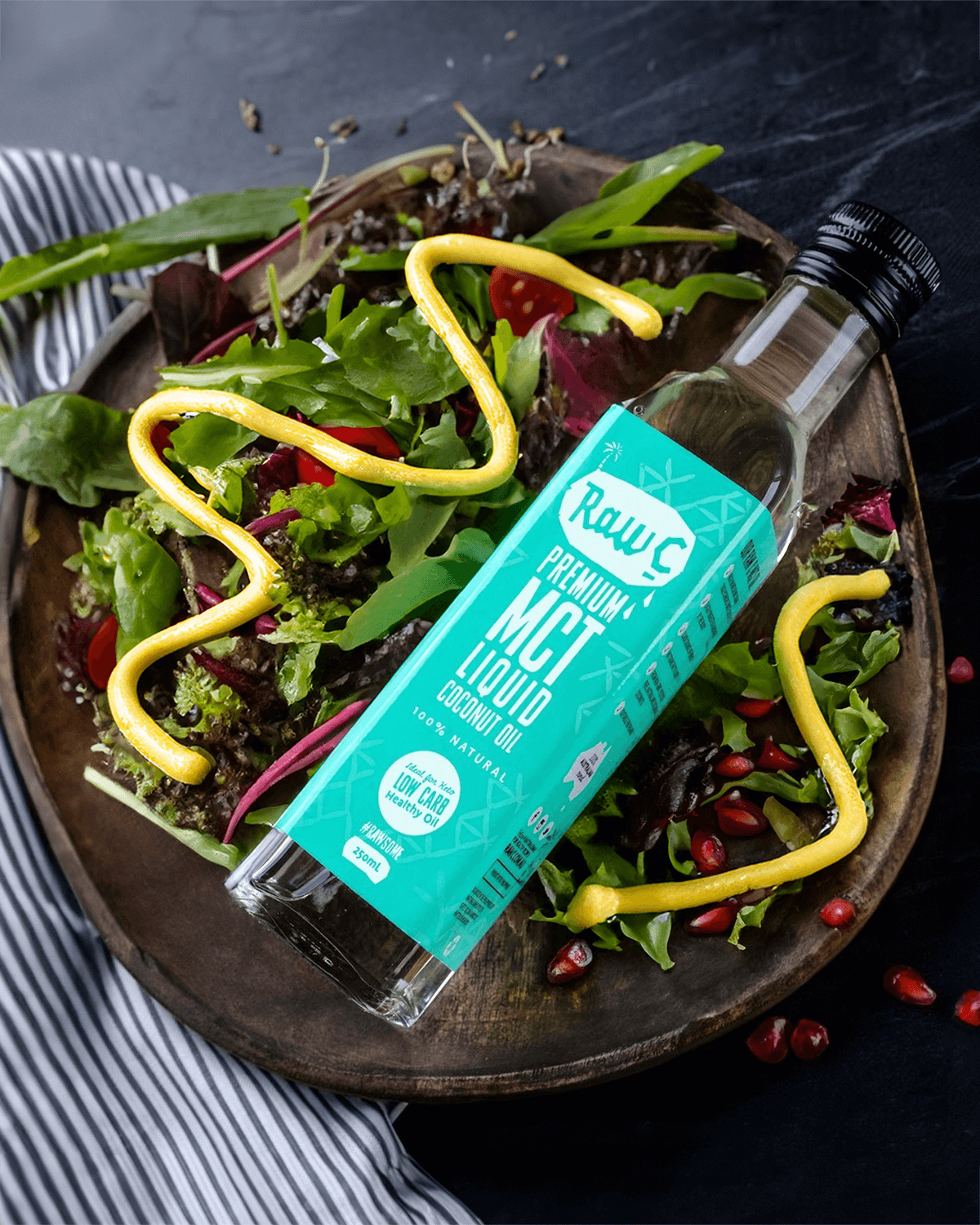 Make your lunch rawsome with MCT Coconut Oil - RawC USA